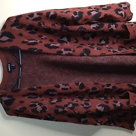 torrid | Sweaters | Torrid Longline Leopard Sweater Duster Cardigan 2x ...